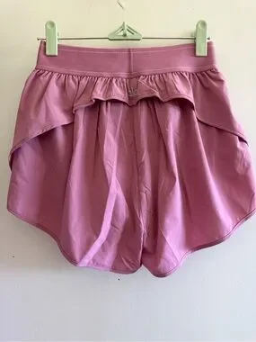 ALO Yoga | Shorts | Alo Yoga Ribbed Tank And Shorts Set In Mauve Pink ...